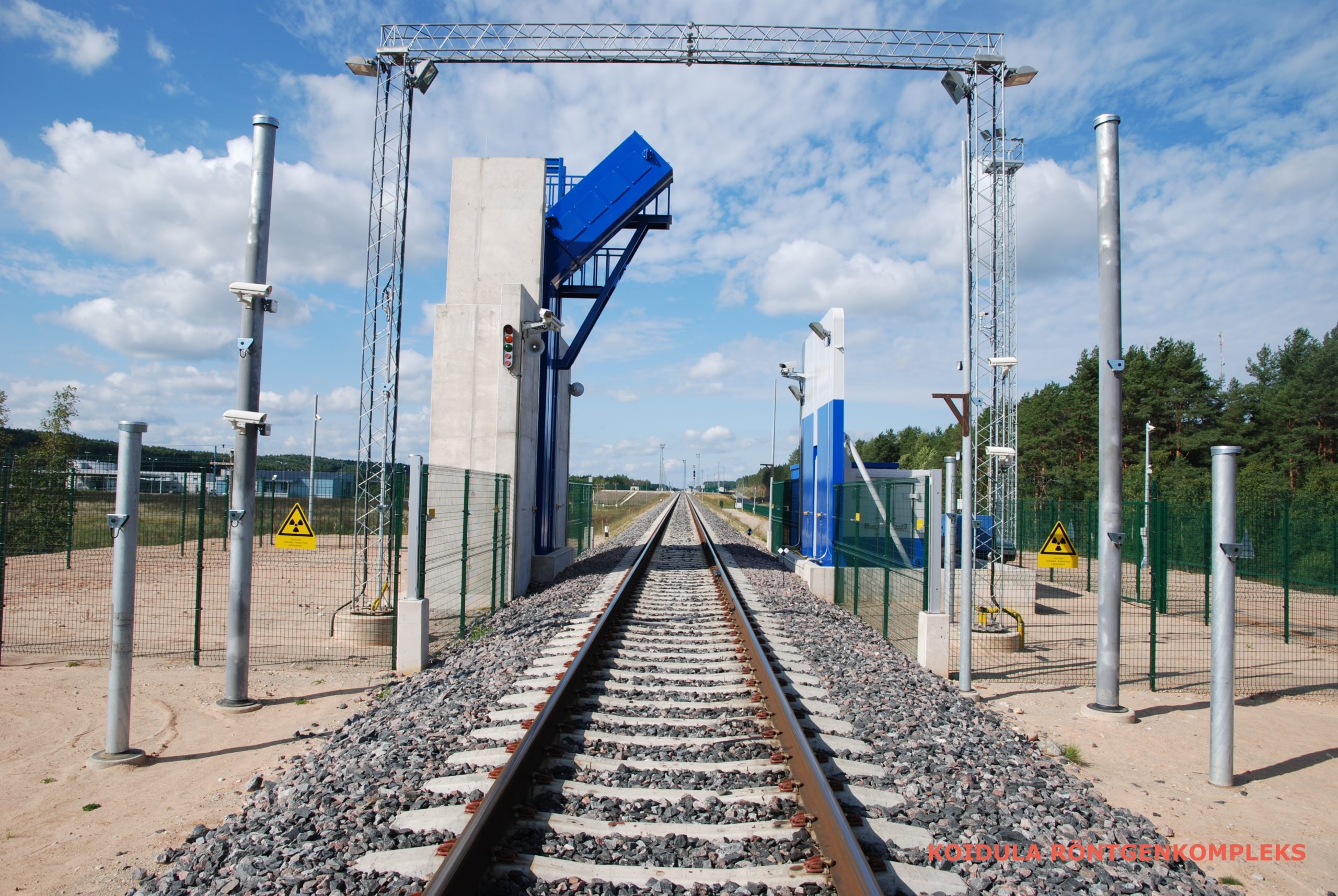 Koidula raudteepiirijaama röntgenkompleksi ehitus – Harju Ehitus